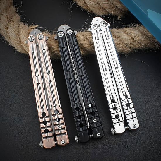 Trinity Wing Knife | Sleek Design in Silver, Black, & Bronze